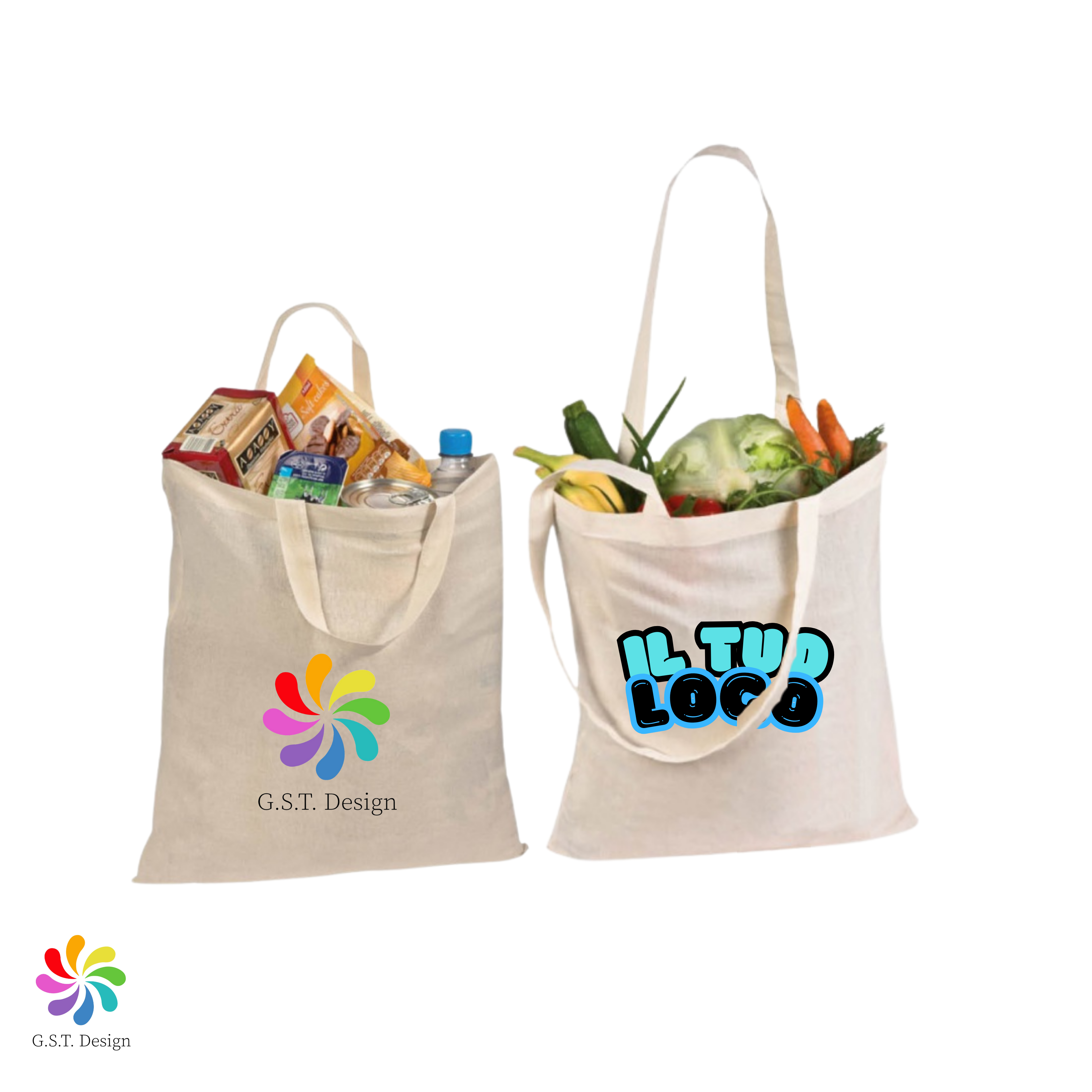 SHOPPERS IN COTONE PERSONALIZZATE – GST Design - Gadget & Prodotti ...